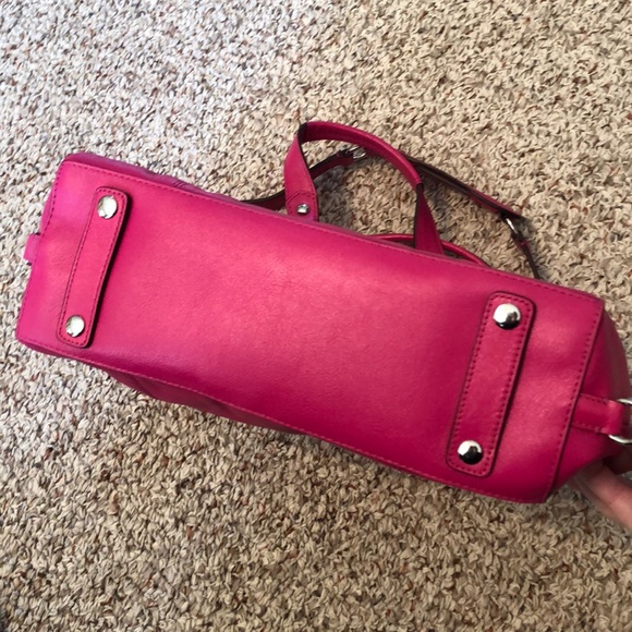 Coach | Bags | Coach Fuschia Pink Leather Satchel Handbag Nwt | Poshmark